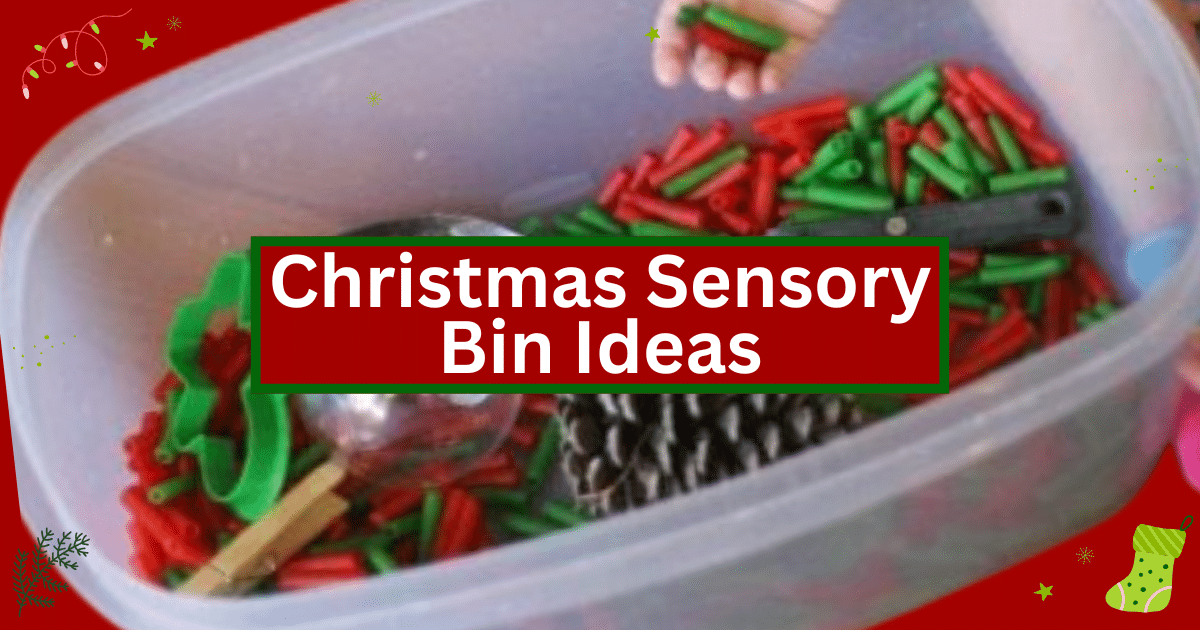 Christmas Sensory Bin Ideas for Toddlers and Preschoolers