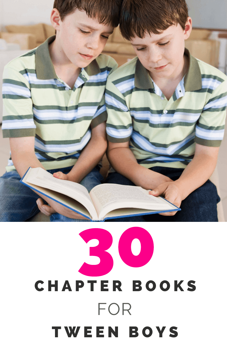 Best Chapter Books for Tween Boys - Midwest Modern Momma