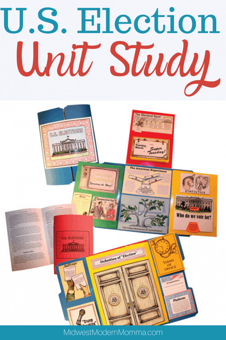 U.S Elections Unit Study {Review} - Midwest Modern Momma