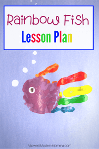 Rainbow Fish Homeschool Lesson Plan - Midwest Modern Momma
