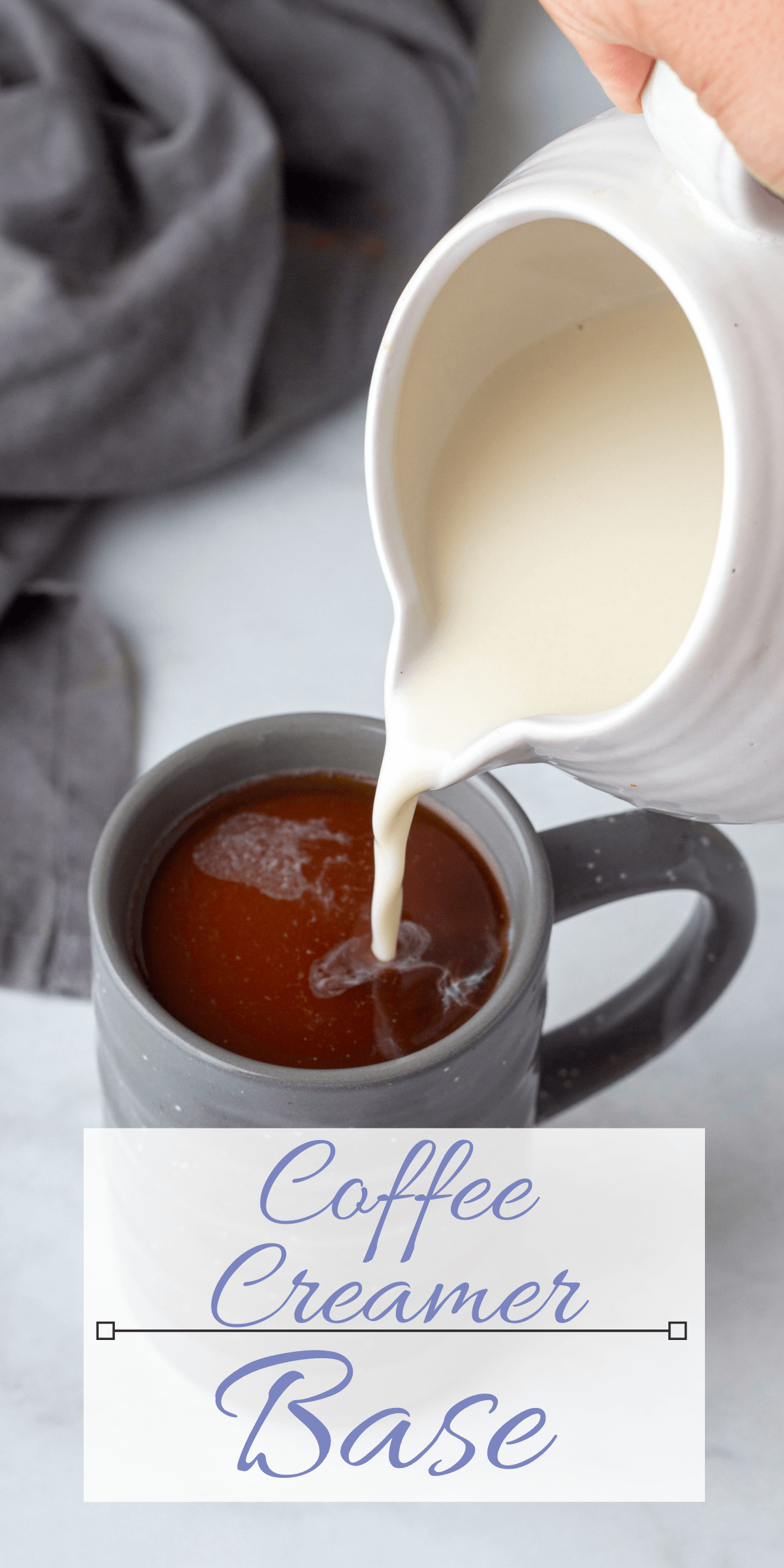 Homemade Coffee Creamer Base | Midwest Modern Momma