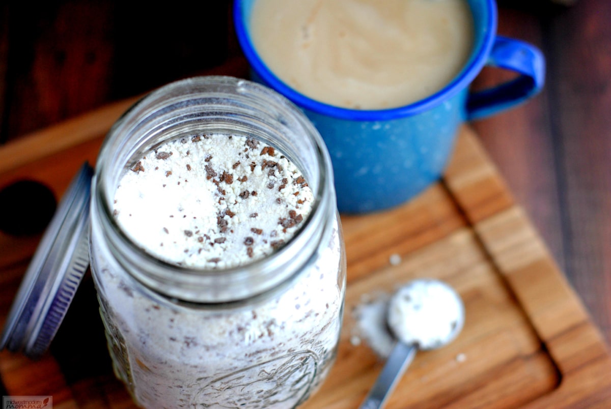 Homemade French Vanilla Cappuccino Mix - Midwest Modern Momma
